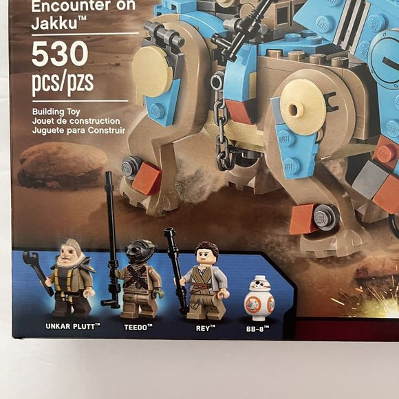 Lego | Toys | Lego Star Wars 7548 Encounter On Jakku Unkar Plutt Teedo ...